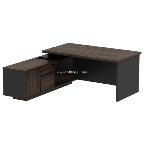 TITAN SERIES DIRECTOR TABLE SET C/W SIDE CABINET
