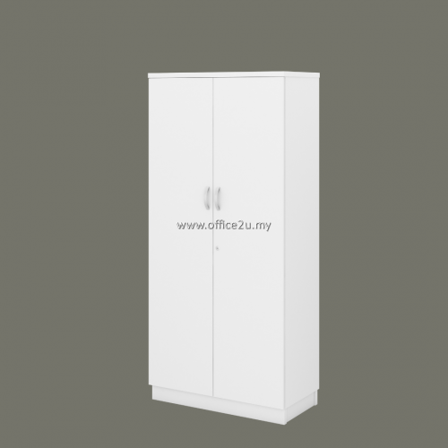 Q-YD17-WH SWINGING DOOR MEDIUM CABINET