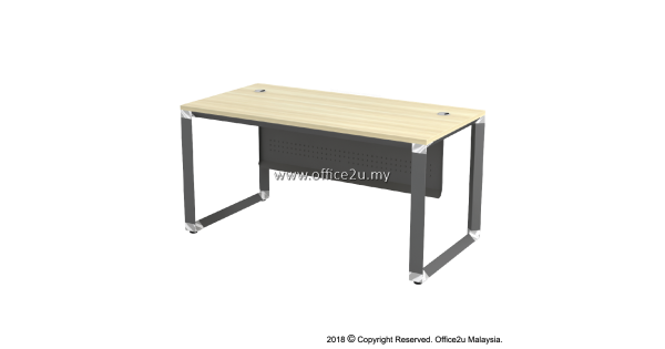 OMT OVERJOY SERIES RECTANGULAR TABLE - METAL MODESTY PANEL
